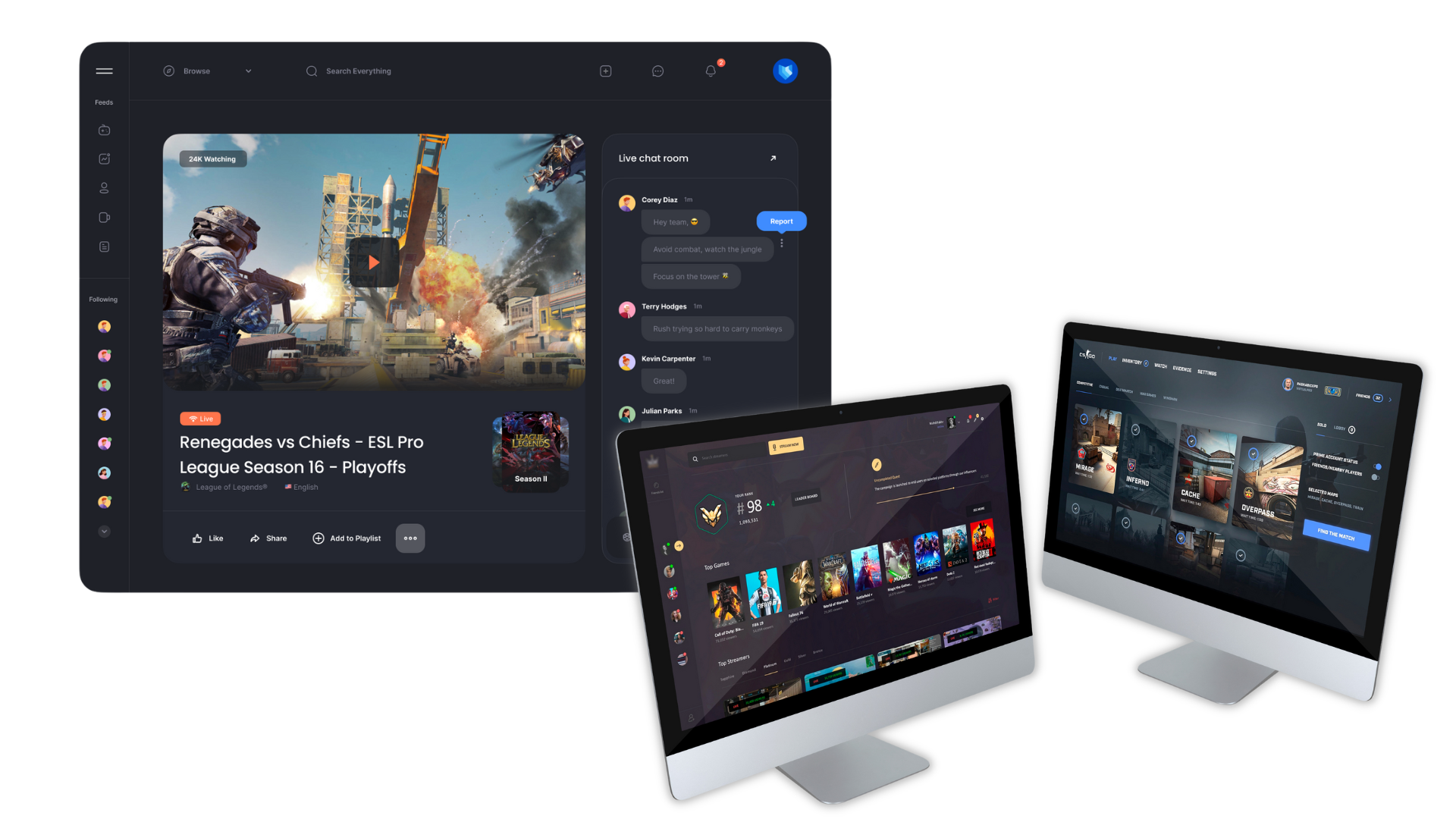 Development of game servers